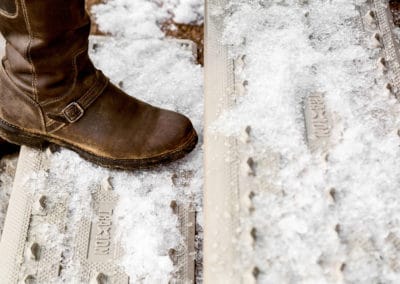 Slippery Exterior Wooden Steps & How to Deal With Them [DIY]